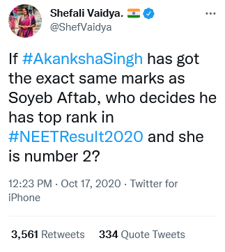 How Soyeb Aftab Became The NEET Topper Despite Getting The Same Score ...